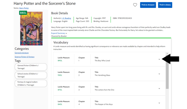 Find a Book User Guide - LEXILE & QUANTILE HUB