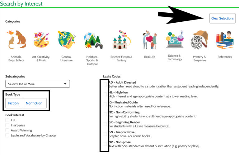 Find a Book User Guide - LEXILE & QUANTILE HUB