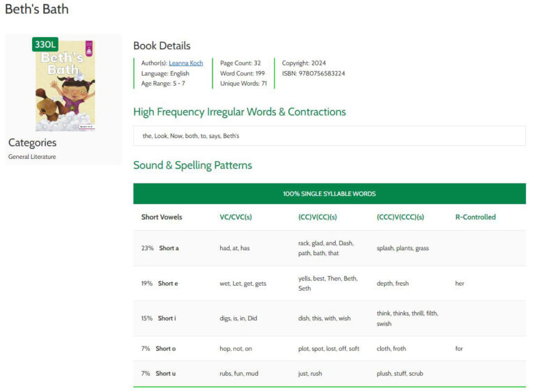 Find a Decodable Book User Guide - LEXILE & QUANTILE HUB