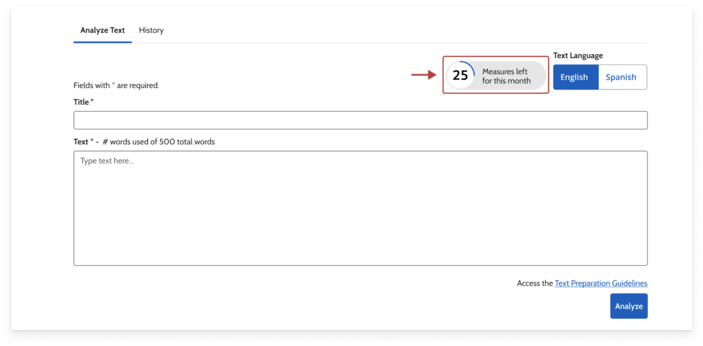 Text Analyzer User Guide - LEXILE & QUANTILE HUB